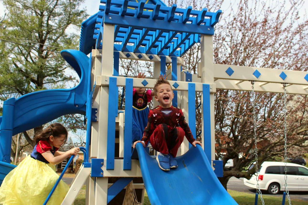 Swing Sets, Passive Toys, and Creative Play